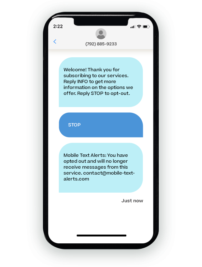 Reply Stop To Opt Out Examples Of Unsubscribing From Texts Mobile 